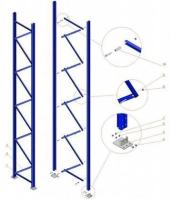 China Industrial Warehouse Storage Heavy Duty Stacking Pallet Racking with Customization for sale