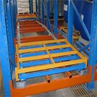 China Heavy Duty Push Back Pallet Racks Customized For Warehouse Storage for sale