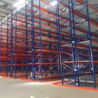 China Heavy Duty Vna Pallet Racking With High Utilization Rate Panel And Fixed Mobility for sale