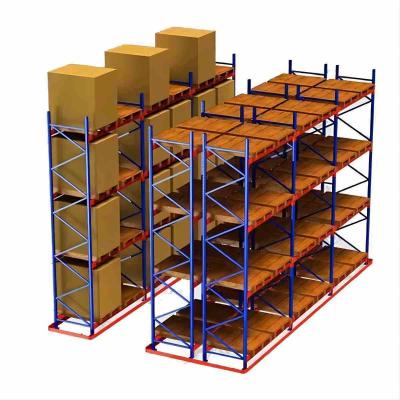China Flexible Pallet Racking Warehouse Q235 Very Narrow Aisle Heavy Duty Storage Equipment for sale