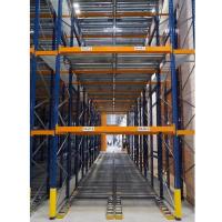 China Customized Pallet Racking With Heavy Duty Roller Tracks And Long-lasting Steel Shelf for sale