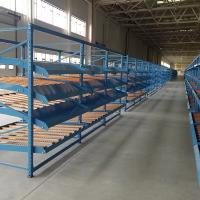 China Metal Carton Flow Rack Gravity Flow Shelf Warehouse Equipment Within Pallet Racking for sale