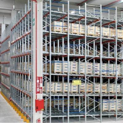 China Steel Warehouse Storage Pallet Flow Racking Roller Rack With Powder Coating for sale