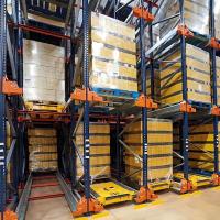 China Powder Coating Warehouse Storage Radio Shuttle Rack System For Space-Saving Storage for sale