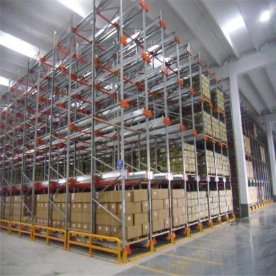 China Warehouse Serviceability 1200*1200*3600 Radio Pallet Shuttle Racking For Remote Cart for sale