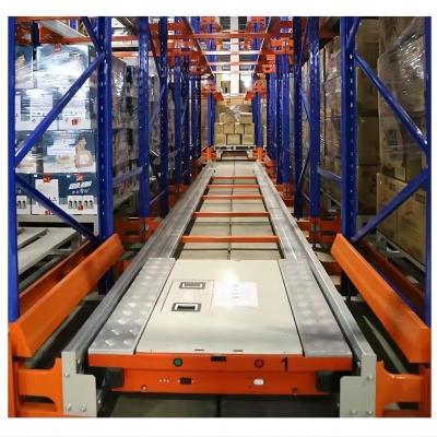 China ISO Certified Radio Shuttle Pallet Racking For Customized Warehouse Storage Solutions for sale