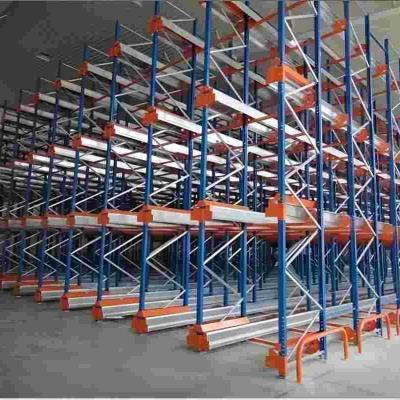 China High Density Automatic Warehouse Storage Radio Shuttle Racks For Common Pallet Racking for sale