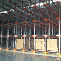 China Space-saving Storage Solution Heavy Duty Drive In And Drive Through Racking System for sale