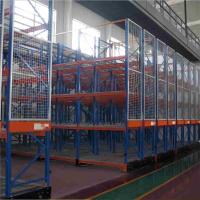 China Electric Mobile Pallet Racking Warehouse Retrieval System High Density Automated Type for sale