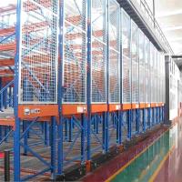 China Electric Mobile Pallet Racking Warehouse Retrieval System High Density Automated Type for sale