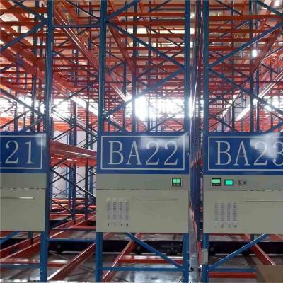 China Motor Control Mobile Pallet Racking for Construction Machinery Storage 5-15m Height for sale