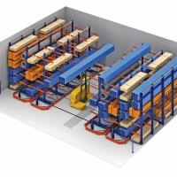 China Warehouse Vertical Storage System Height 5-15m for Mobile Pallet Racking Development for sale