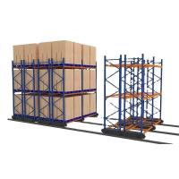 China Common Serviceability High Storage Efficiency Electric Control Mobile Pallet Racking for sale