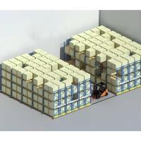 China Common Serviceability High Storage Efficiency Electric Control Mobile Pallet Racking for sale