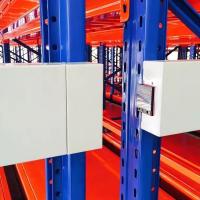 China Common Serviceability High Storage Efficiency Electric Control Mobile Pallet Racking for sale