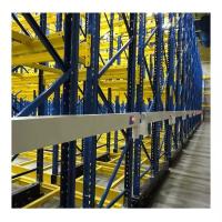 China Q235B Material Electric Mobile Pallet Racking System for Automated Warehouse Storage for sale