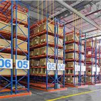 China Heavy Duty Selective Metal Steel Vna Pallet Rack Industrial Warehouse Storage Shelving for sale