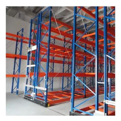 China Automatic Pallet Rack QF-Mobile Racking System For Fixed Mobility Storage Solutions for sale