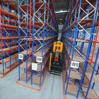 China QF-VNA Nanjing Very Narrow Aisle Pallet Racking Q235B Good for sale