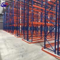 China QF-VNA Nanjing Very Narrow Aisle Pallet Racking Q235B Good for sale