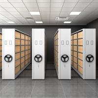 China High Density Mobile Shelving Filing System For QIFEI-Heavy Duty Rack Customized Design for sale
