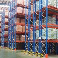 China Q235 Raw Material Double Deep Pallet Rack For Increased Space Utilization In Nanjing for sale