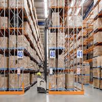 China Q235 Raw Material Double Deep Pallet Rack For Increased Space Utilization In Nanjing for sale
