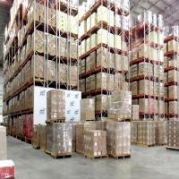China Q235 Raw Material Double Deep Pallet Rack For Increased Space Utilization In Nanjing for sale