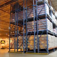 China Mechanical Heavy Duty Pallet Racking Shelves For Fixed Mobility And Double Deep Storage for sale