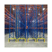 China Mechanical Heavy Duty Pallet Racking Shelves For Fixed Mobility And Double Deep Storage for sale