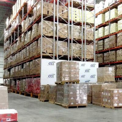 China Versatile And Heavy Duty Double Deep Pallet Racking For Industrial Warehouse Storage for sale