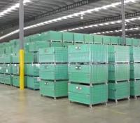 China Foldable Heavy Duty Galvanized Collapsible Metal Wire Mesh Container with Serviceability for sale