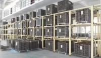 China Foldable Heavy Duty Galvanized Collapsible Metal Wire Mesh Container with Serviceability for sale