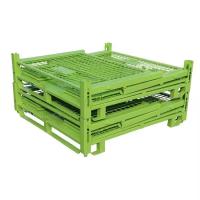 China Heavy Duty Stacking Steel Box Storage and Transport Iron Turnover Cabinet for Storage for sale