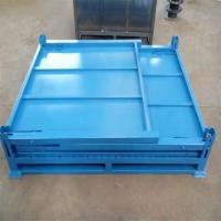 China Customized Foldable Warehouse Storage Container for Logistics Steel Turnover Box for sale