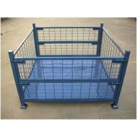China 2024 Box Type Steel Metal and Galvanized Stackable for Material Common QF-Turnover Box for sale