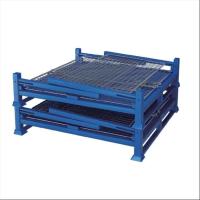 China 2024 Box Type Steel Metal and Galvanized Stackable for Material Common QF-Turnover Box for sale