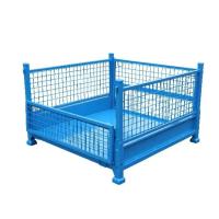 China 2024 Box Type Steel Metal and Galvanized Stackable for Material Common QF-Turnover Box for sale