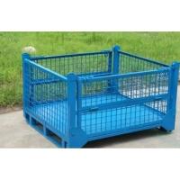 China 2024 Box Type Steel Metal and Galvanized Stackable for Material Common QF-Turnover Box for sale