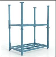 China Common Powder Coating Stacking Racks For Chemicals Bag Storage Heavy Duty And Foldable for sale