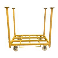 China Fabric Roll Industry Warehouse Storage Powder Coating Stack Racks With Adjustable Mobilit for sale