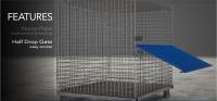 China Common Welded Portable Storage Cage Metal Box For Warehouse Development Conventional for sale