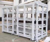 China QF-Sheet Racking Customized Hand-Operated Roll out Sheet Metal Rack for Plate Storage for sale