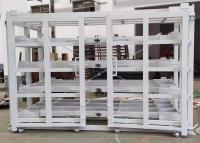 China Powder Coating Horizontal Manually Roll out Sheet Metal Rack for Construction Plate for sale