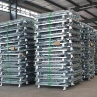 China Conventional Galvanized Wire Mesh Container For Cargo Transport And Storage Solutions for sale