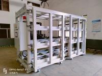 China Anti-Wear Power-Driven Roll-out Sheet Storage Racks For Industrial Steel Iron Sheet for sale