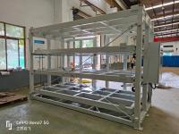 China Anti-Wear Power-Driven Roll-out Sheet Storage Racks For Industrial Steel Iron Sheet for sale