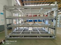 China Anti-Wear Power-Driven Roll-out Sheet Storage Racks For Industrial Steel Iron Sheet for sale