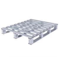 China Galvanized One Sided Steel Pallets for Warehouse Serviceability and Customization for sale