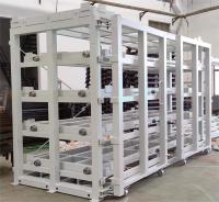 China 6000mm Length Roll Out Sheet Rack For Special Purpose And Combined Mobility Efficiency for sale